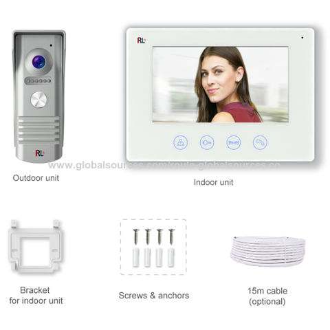 China WiFi Video Doorphone, Smart Home Series color video intercom ...
