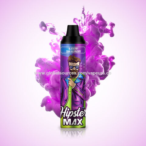 China Famous E Cigarette Hipster Max Battery Rechargeable 6000 Puffs ...