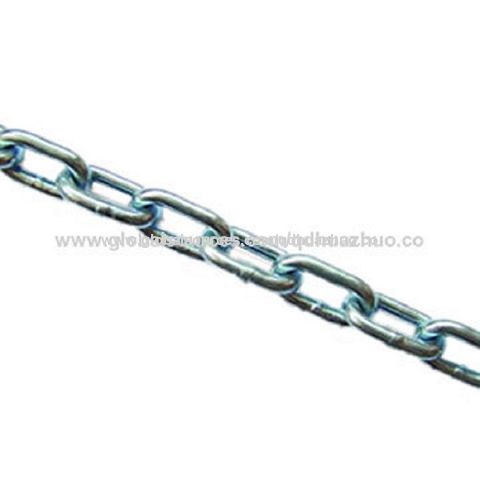 Single jack chain, made of steel or stainless steel material, ASTM A466 ...