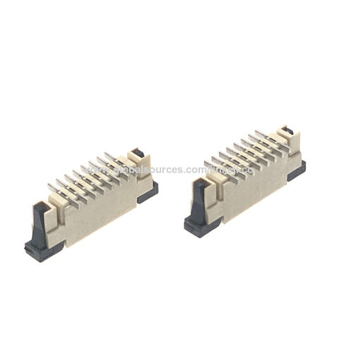 Fpc/ffc Connector,1.0mm Pitch Fpc W/zif Vertical Smt Type,with Lock Fpc ...