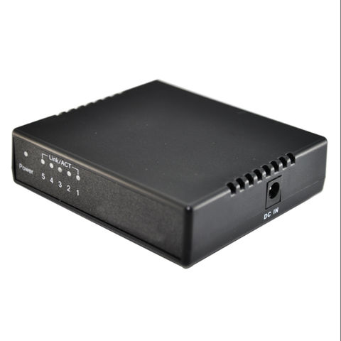 OEM QoS ethernet switch PnP 5 port 10 100 1000mbps network switch ...