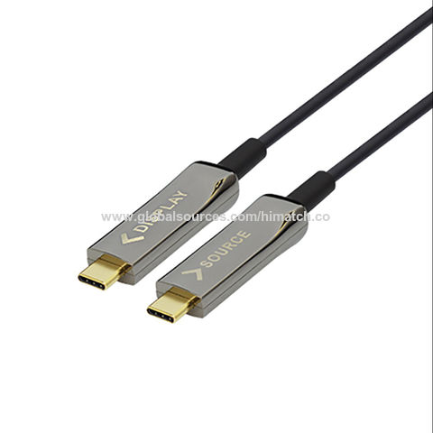 Active Optical Cable USB 3.1 Gen2 Hybrid cable 50m C Male to C Male U ...
