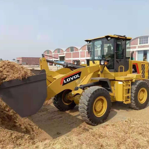 China 3 ton front end loader FL936H with closed cabin A/C on Global ...
