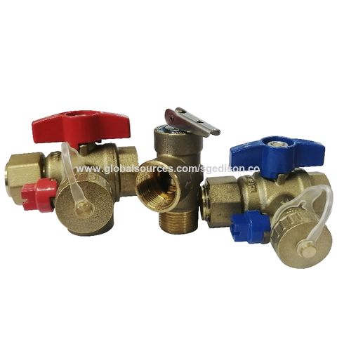 Buy Wholesale China Lead Free Brass Material Service Valve & Service ...