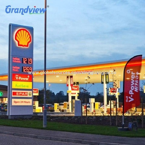 Buy Wholesale China Gas Station Led Display P4.81 500x1000mm Rental ...