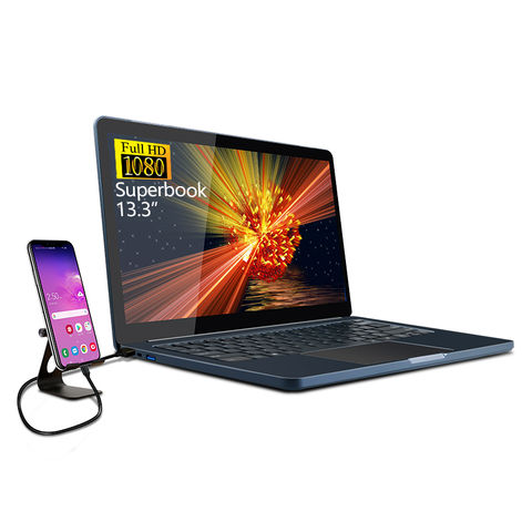 13.3 inch USB-C 1080P IPS monitor support smartphones DEX PC mode ...