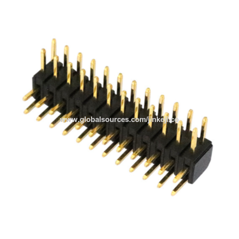 China Pin Headers,2.54 Pitch New Design Side Welded Plate Single-Double ...