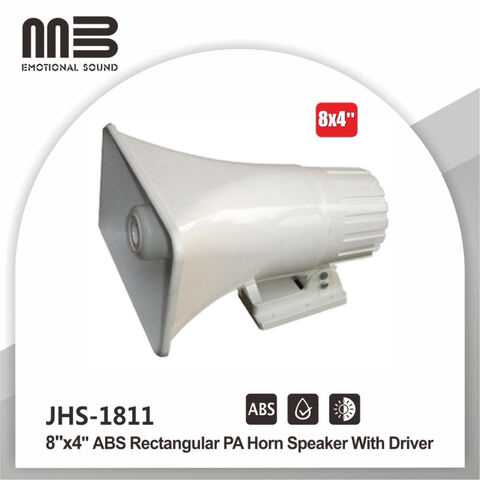 Buy Wholesale China 8"x4" Abs Rectangular Pa Horn Speaker With Driver ...