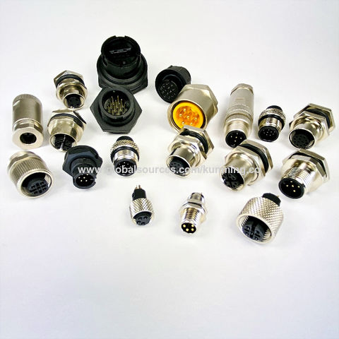 Taiwan M12 Waterproof connector on Global Sources,waterproof connector ...