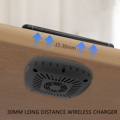 30mm Long Distance Wireless Charging Qi Hidden Wireless Charger Table ...