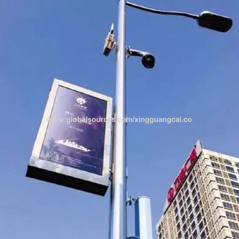 Buy Wholesale China Smart Lamp Pole Wifi 4g Smd3535 P6 Led Advertising ...