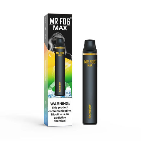 1000 Puffs Mr Fog Max Disposable Vape Pen 5% Nicotine With Different ...
