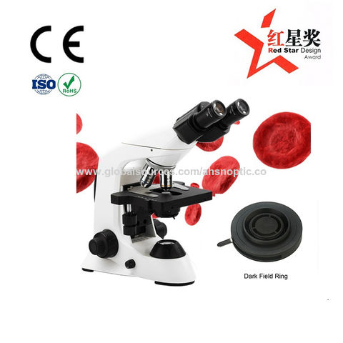 Microscope 1000 Biological Binocular Microscope, microscope vintage ...