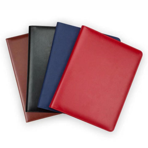 A4 PU Leather Portfolio Document File Folder Office Supply Offcie ...