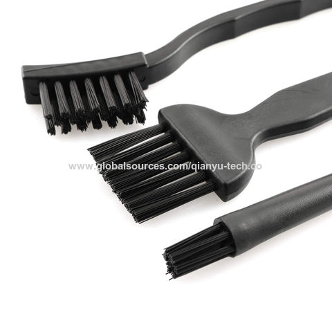 China Small Portable Plastic Handle Nylon Anti Static Brushes Computer ...