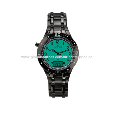 Luminous Radio Controlled Watch,Stainless Steel Watchband Waterproof ...