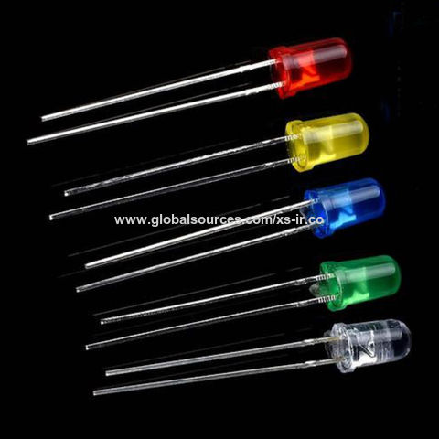 China LED component,oval diffused multiple colour with stop SMD ...