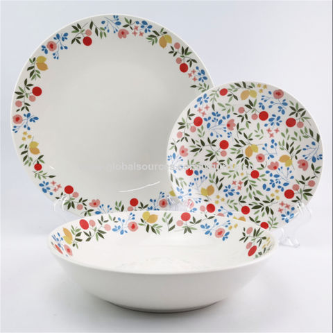 Buy Wholesale China Ceramic Porcelain Dinnerware 12pcs Spring Style ...
