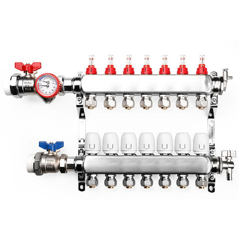 Adjustable Manifolds Gauge Manifold flow meter Brass Manifold ...