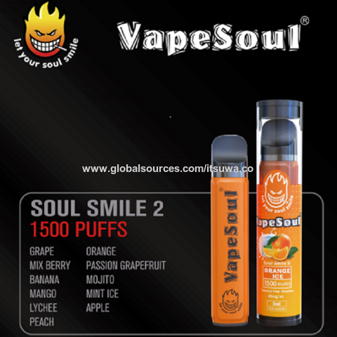 China Itsuwa Vapesoul New Pakcage 1.8 Ohm 600 mAh 5ml 1500 Puffs ...