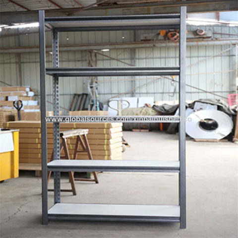 Buy Wholesale China Static spray coating light duty boltless rack angle ...