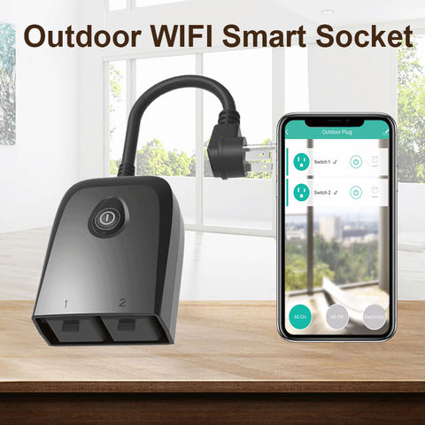 Buy Wholesale China Us Outdoor Smart Socket Plug Tuya Wifi Remote ...