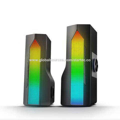 Buy Wholesale China Gaming Speaker Rgb Light Soundbar & 2.0 Design St ...