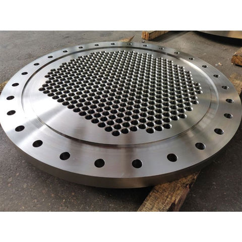 CNC Machining Tube Plate in Petrochemical Industry, hole punching sheet ...