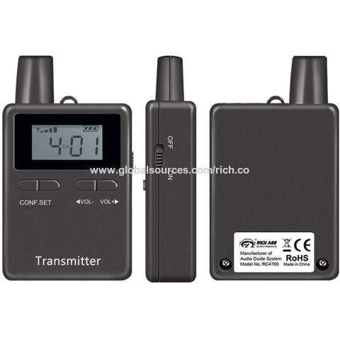 China Wireless Audio Tour Guide System for Museum And Travel on Global ...
