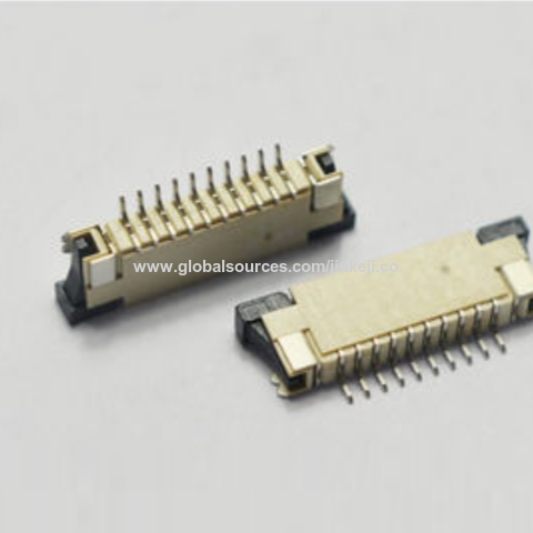China FPC/FFC Connector,Horizontal SMT ZIF type, Upper Contact SMT Type ...