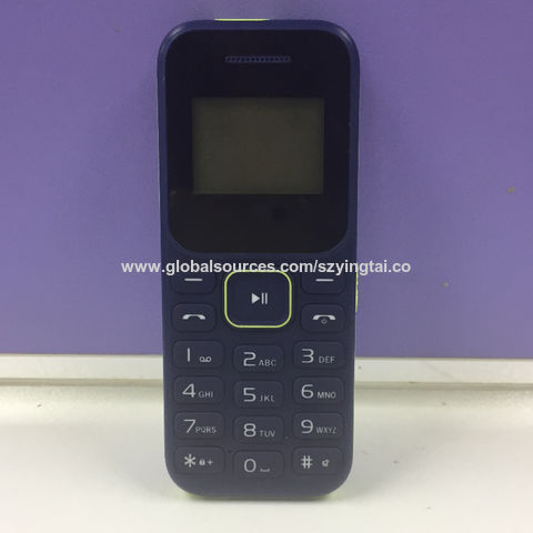 1.44" LCD unlocked big button basic feature phone with big torch, FM ...