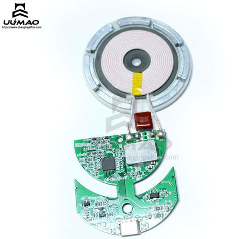 15w 1 Coil Magnetic Wireless Charger Module Pcba, Diy Wireless Charging Transmitter Module ...