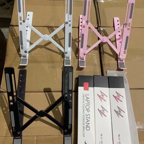 7 Heights Adjustable Portable Notebook Rack Laptop Stand Folding ...