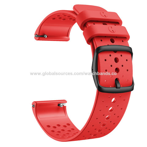 Polar silicone watch strap multi colors honeycomb eye watch band for ...