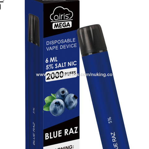 China E-Cigs Airis Mega Disposable Vaporizer Pen Airflow Disposable ...