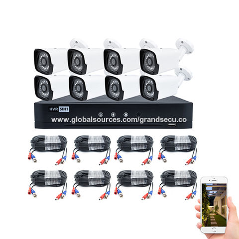 2020 Wholesale 8 Channel 1080P CCTV Cameras Kits 8 CH Home Video ...