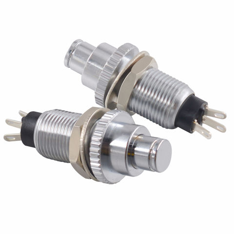 China Honyone 3A Metal Pushbutton Switch with LED 10mm Waterproof RoHS ...