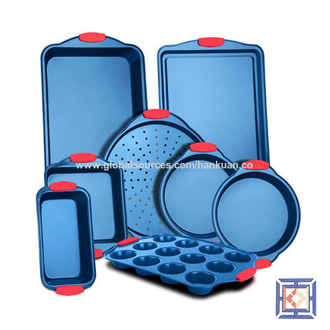 Buy Wholesale Taiwan 8piece Carbon Steel Nonstick Bakeware Set W/heat ...
