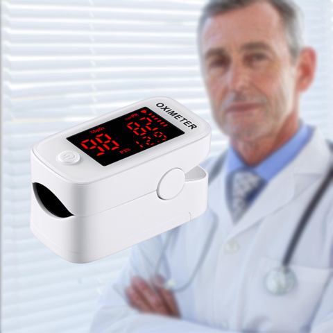 Buy Wholesale China Blood Oxygen Monitor Finger Pulse Oximeter Handheld ...