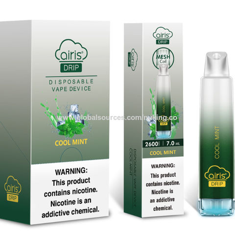 Disposable Vape Pen Airis Vaporizer 7ml Airis Drip 2600 Puffs Stigs ...