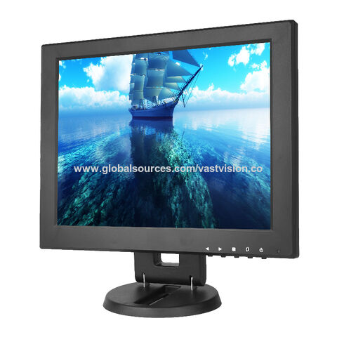 12-inch Stand-alone CCTV LCD Monitor with 800x600 Pixels, BNC/AV/VGA ...