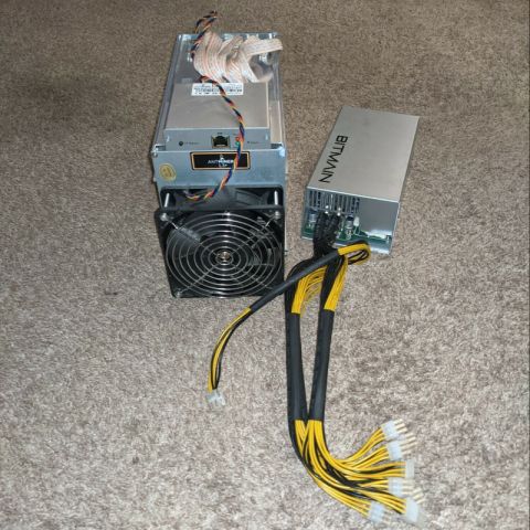 Bitmain Antminer L3+ Asic Scrypt Miner W/ Bitmain Apw3++12-1600w In Usa ...
