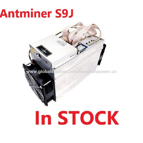 In Stock Antminer s9j 13.5/14.5TH Bitcoin Bitmain Latest Asic BTC Miner ...