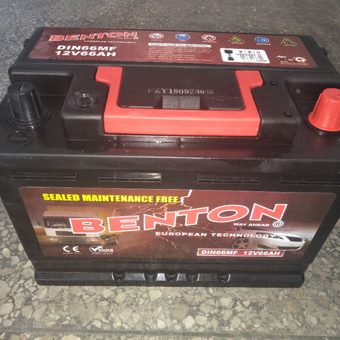 DIN66MF 12V/66Ah Maintenance-free Lead-acid Storage Battery Auto ...