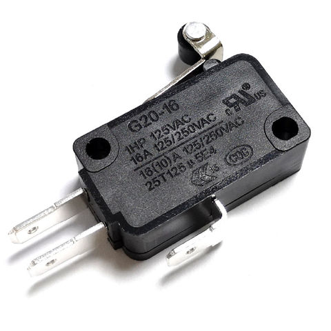 Buy Wholesale China Micro Switch ,16a Straight 3pin With Roller Lever ...