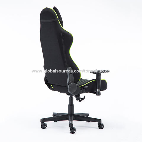 China Custom Office Game racing gaming chair chair with rgb led lights ...