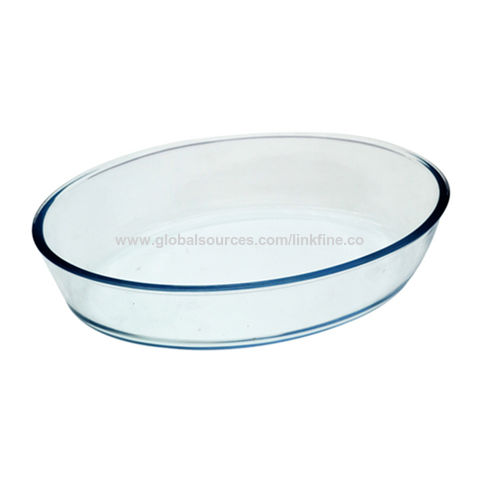 Buy Wholesale China Glass Roaster Glass Salad Bowls Glass Salad Plate ...