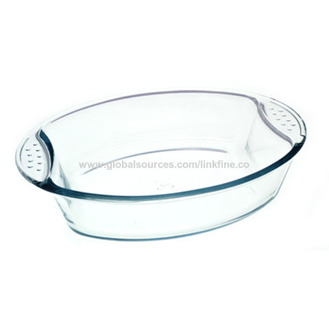 Buy Wholesale China Glass Roaster Glass Salad Bowls Glass Salad Plate ...