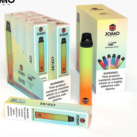 China Jomo W4D 2 in 1 Switch Vape pod OEM Customized 5ml 1800 puffs ...