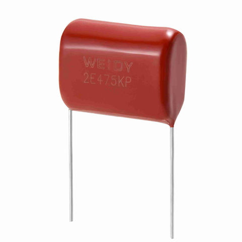 Metalized polyester film capacitor, dipped type, DC capacitor, Cl21 ...